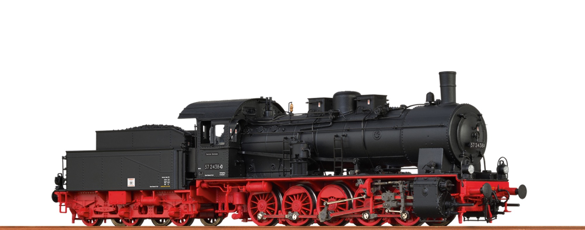 Brawa 40836 - H0 Steam Locomotive BR 57.10 DR