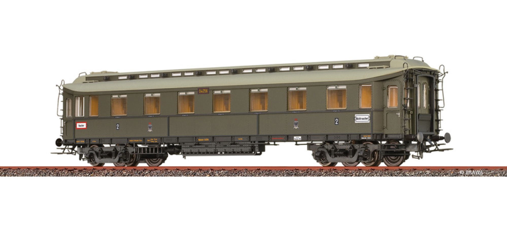 Brawa 45417 - H0 Passenger Coach B4ü Pr 20