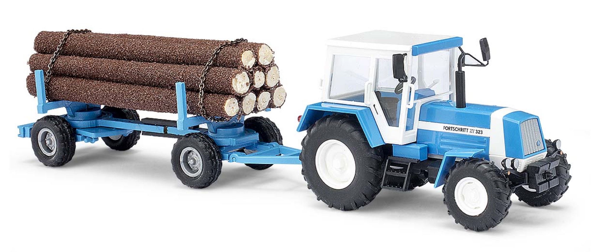 Busch 50404 - Traktor TZ 323 m.Langholzanhä