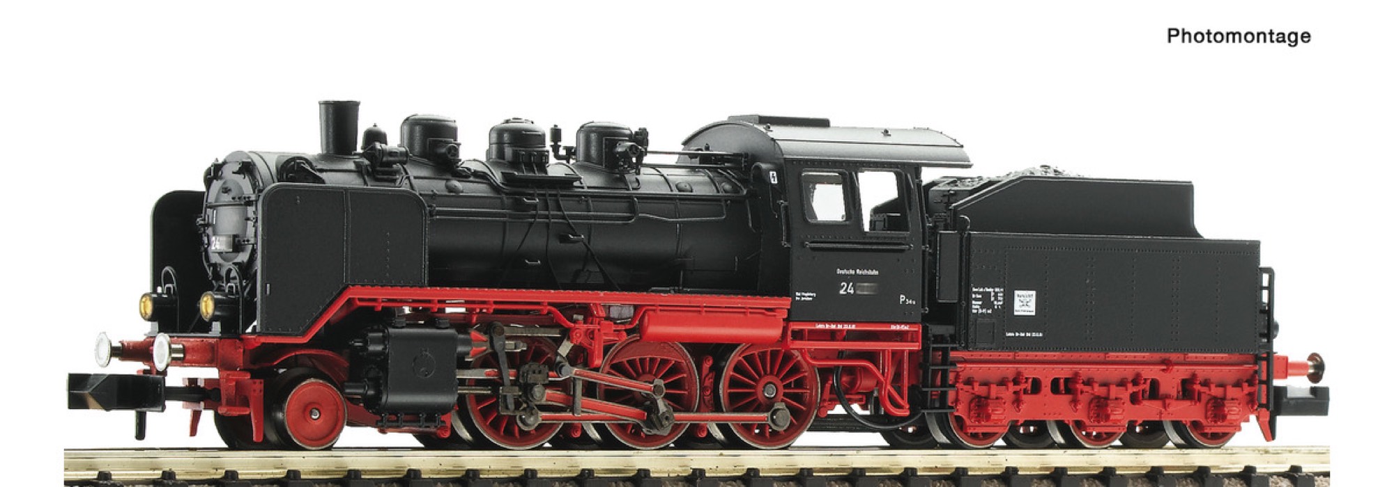 Fleischmann 7170006 - Dampflok BR 24 DR DCC