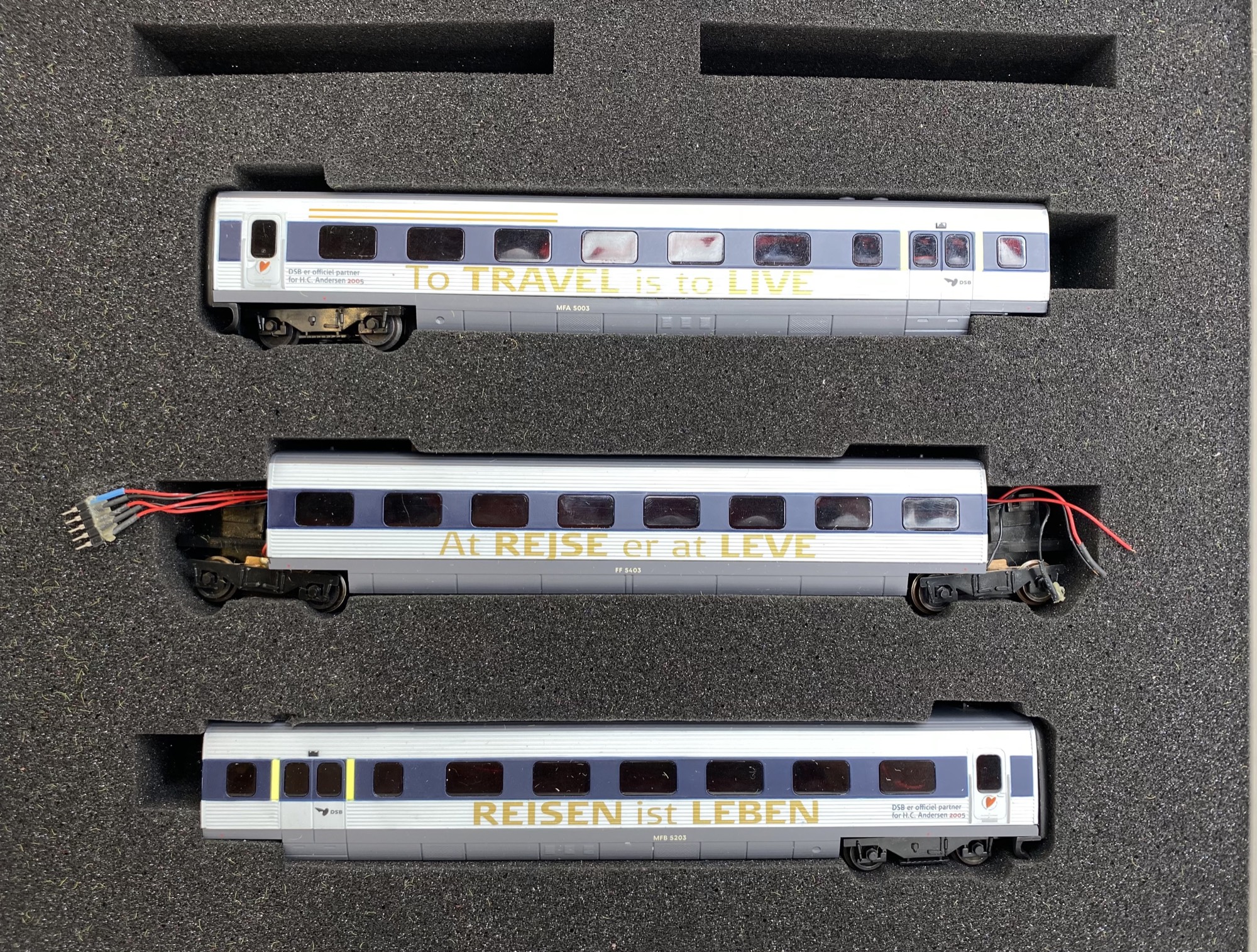 Heljan 60685 - DSB IC3 HCA togsæt DUMMY