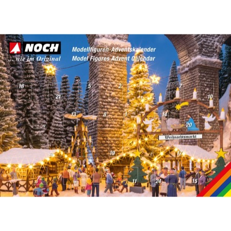 Noch 36995 - Julekalender med figurer spor n