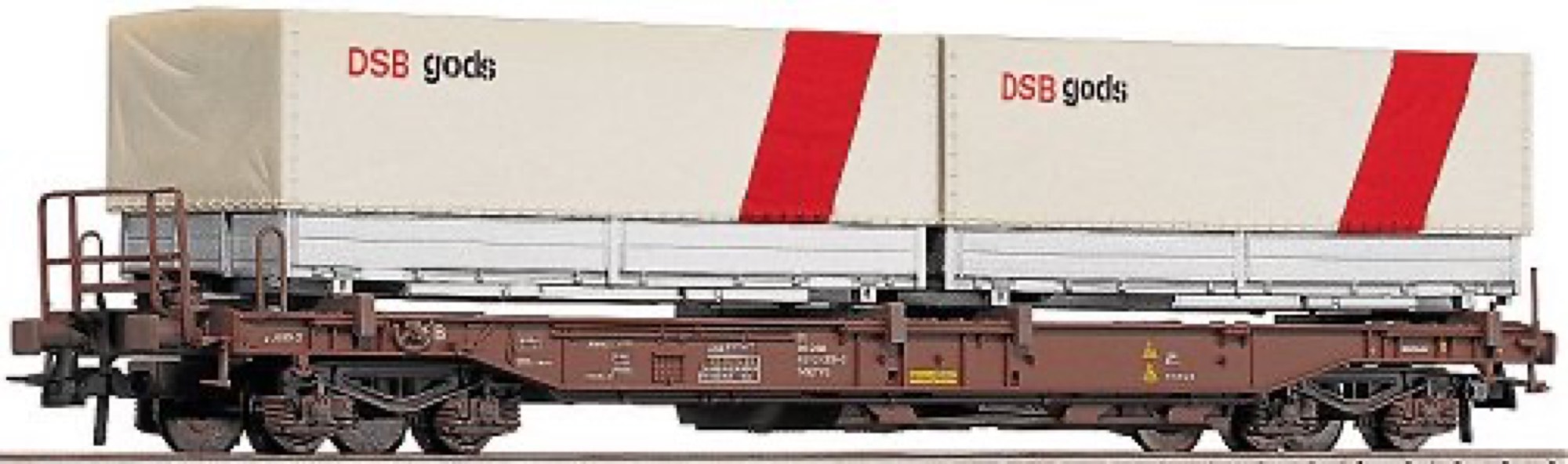 Roco 47033 - DSB Cont.vogn DSB lade Lommevogn