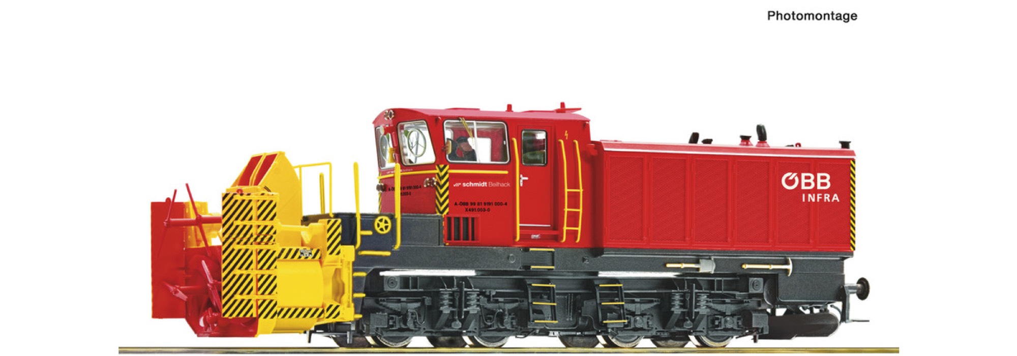 Roco 71003 - Beilhack rotary snow blower, ÖBB Infra