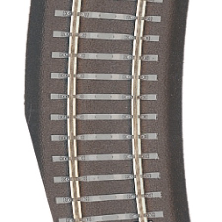 Tillig 83723 - Bedding track, curved compatible unit right