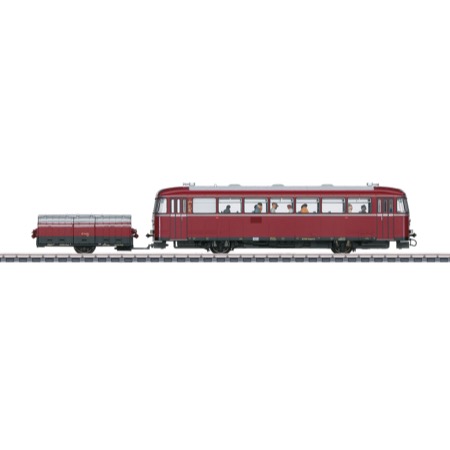 Trix 22992 - Schienenbus VT 95.9 mit Einachs-Anhänger VB 141.2 - VT 95. ...