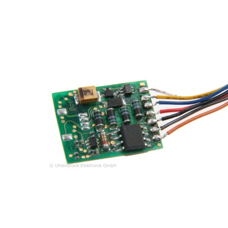 Uhlenbrock 76320 - Decoder, Multi., DC, load regulation, Plug
