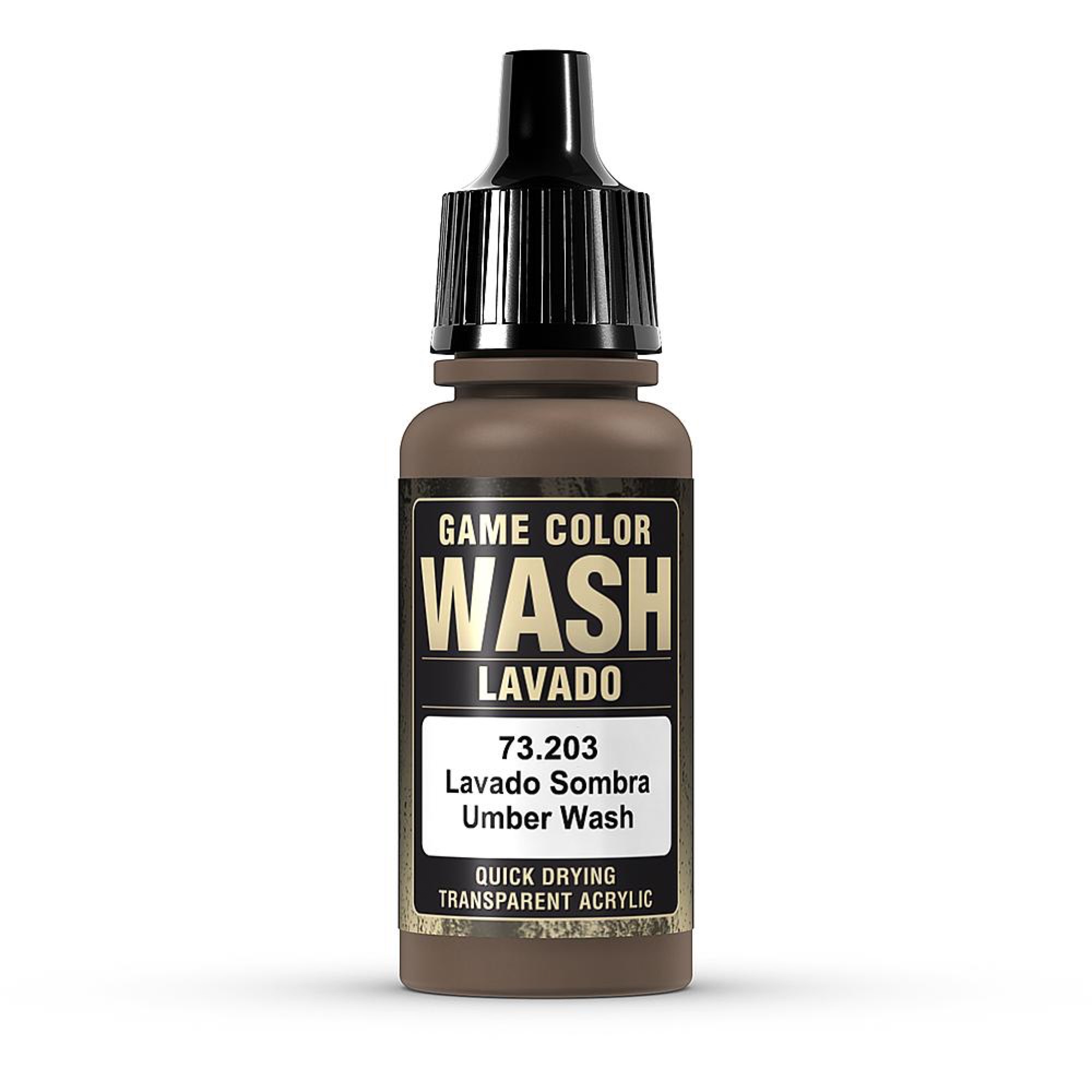 Vallejo 773203 - Wash-Color, Umber Wash, 17 ml
